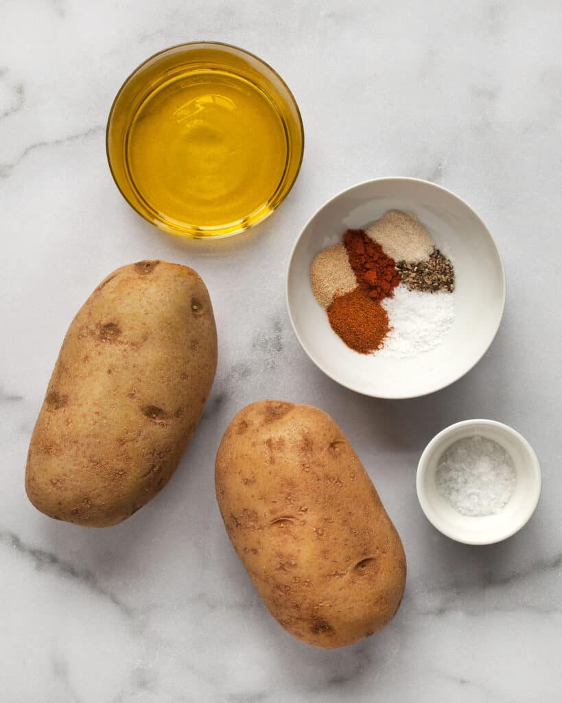 Homemade Baked Potato Chips - Last Ingredient