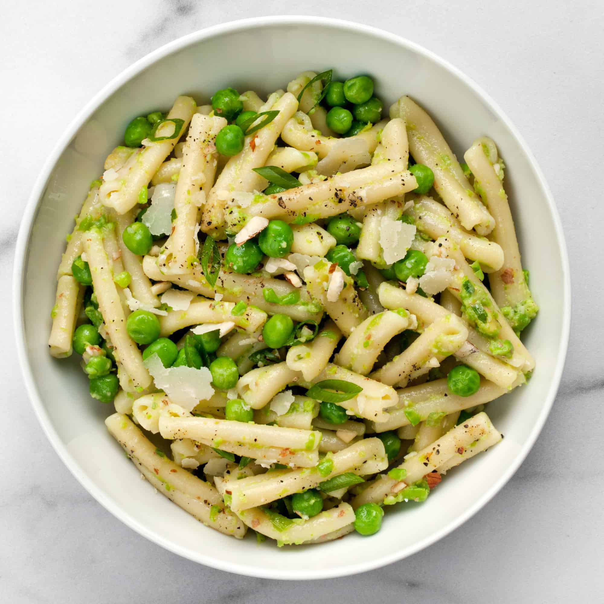 Spring Pea Pesto with Scallions and Almonds | Last Ingredient