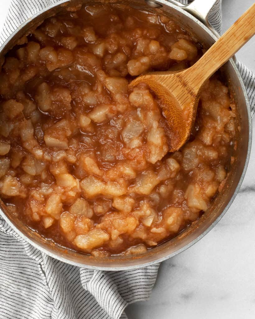 Easy Pear Compote with Fresh Ginger - Last Ingredient