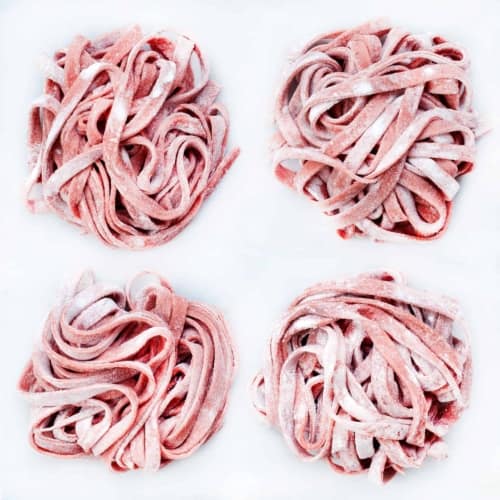 Homemade Fresh Roasted Beet Pasta | Last Ingredient