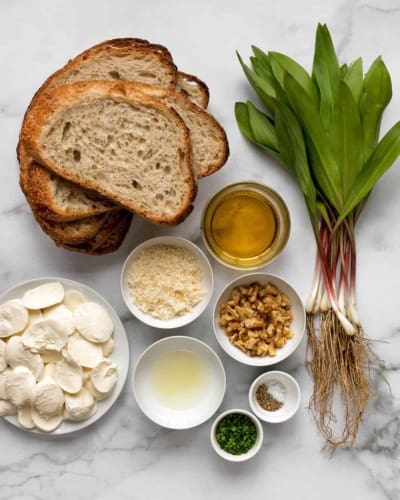 Ramp Garlic Bread with Ramp Pesto - Last Ingredient