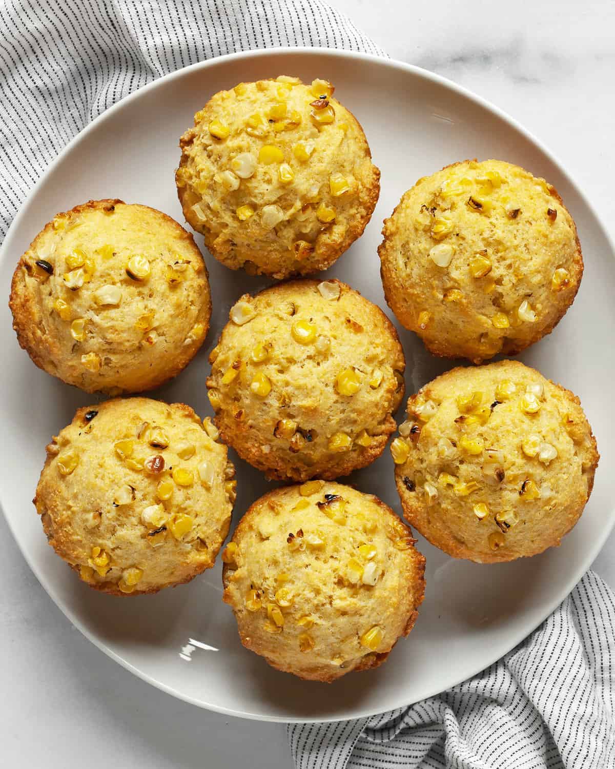 Cornbread Muffins with Grilled or Roasted Corn - Last Ingredient
