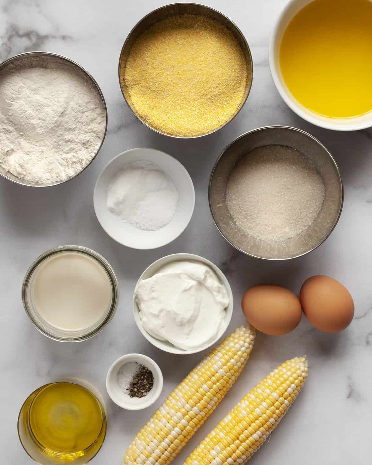 Cornbread Muffins with Grilled or Roasted Corn - Last Ingredient