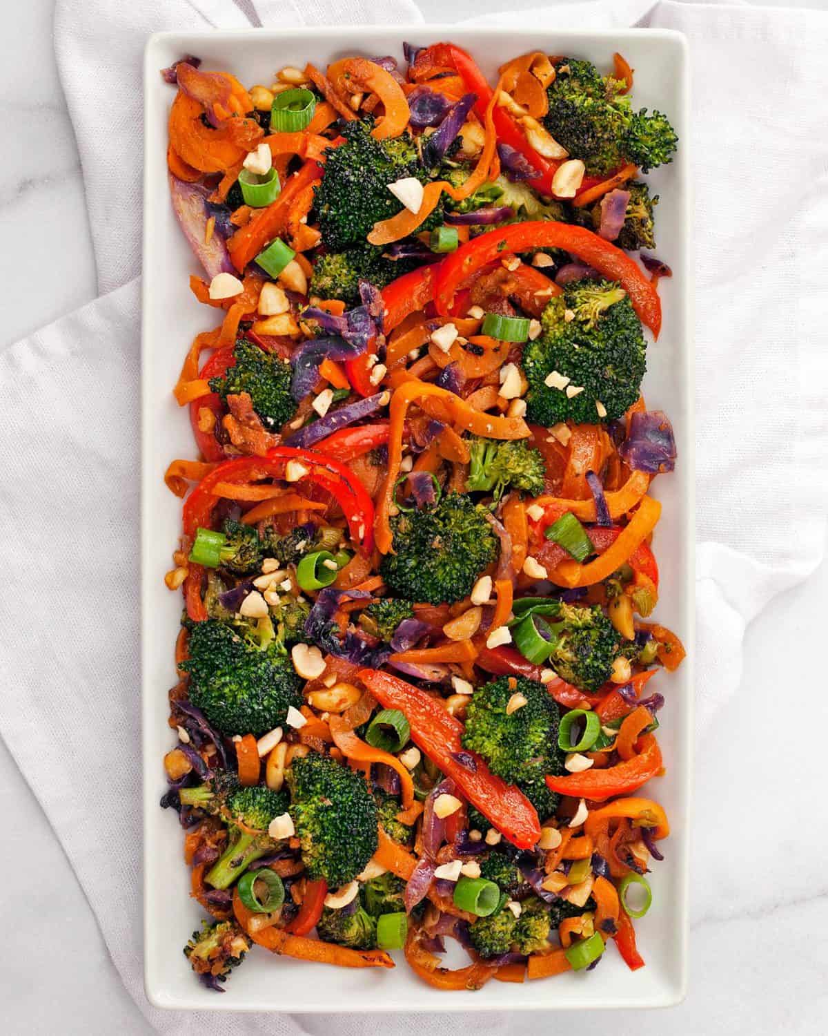 Rainbow Vegetable Peanut Stir-Fry | Last Ingredient