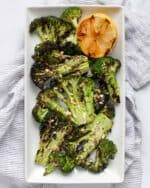 Grilled Dukkah Broccoli with Grilled Lemons | Last Ingredient