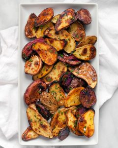 Lemon Roasted Fingerling Potatoes | Last Ingredient
