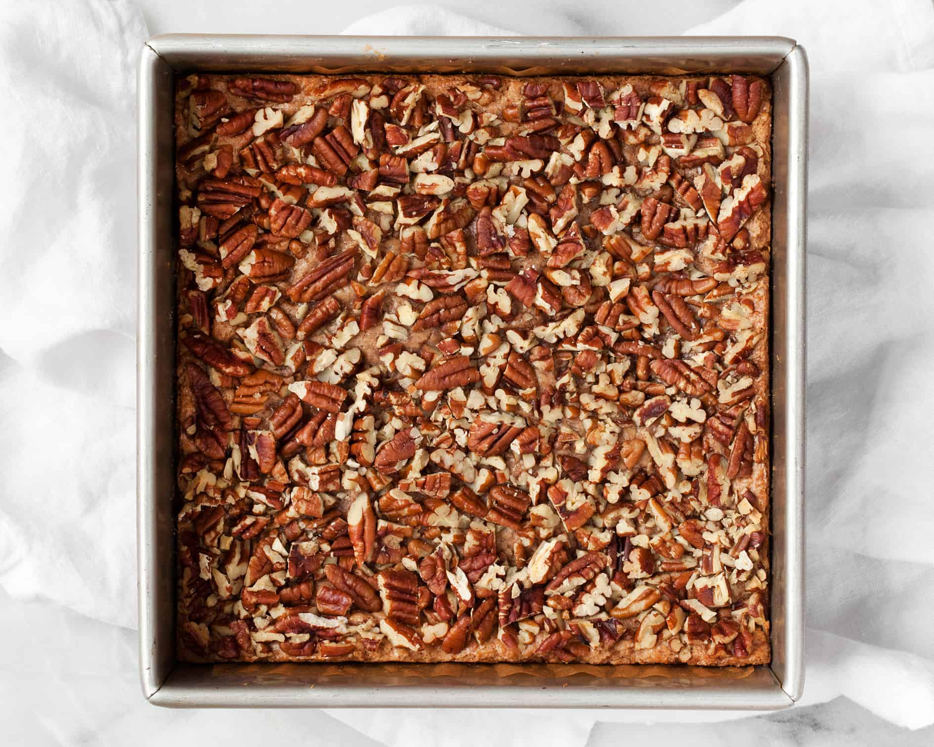 Cinnamon Squares with Chopped Pecans | Last Ingredient