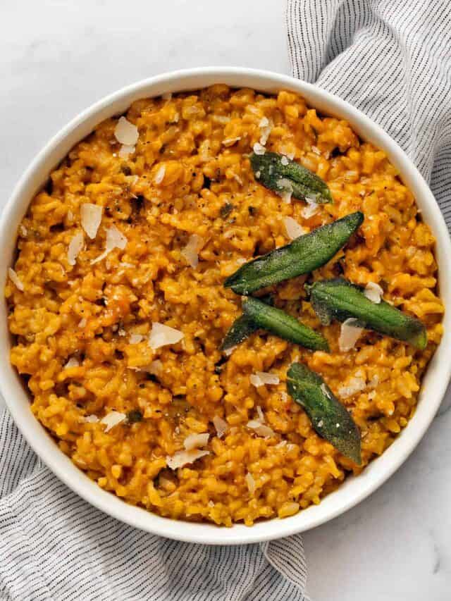 Baked Pumpkin Risotto - Last Ingredient