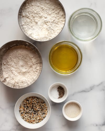 Easy Homemade Everything Crackers - Last Ingredient