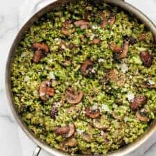 Balsamic Mushroom Broccoli Rice | Last Ingredient