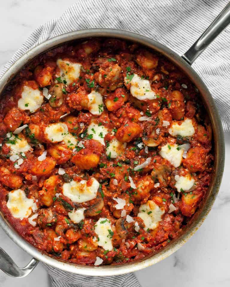 Baked Gnocchi with Mushrooms and Spinach | Last Ingredient