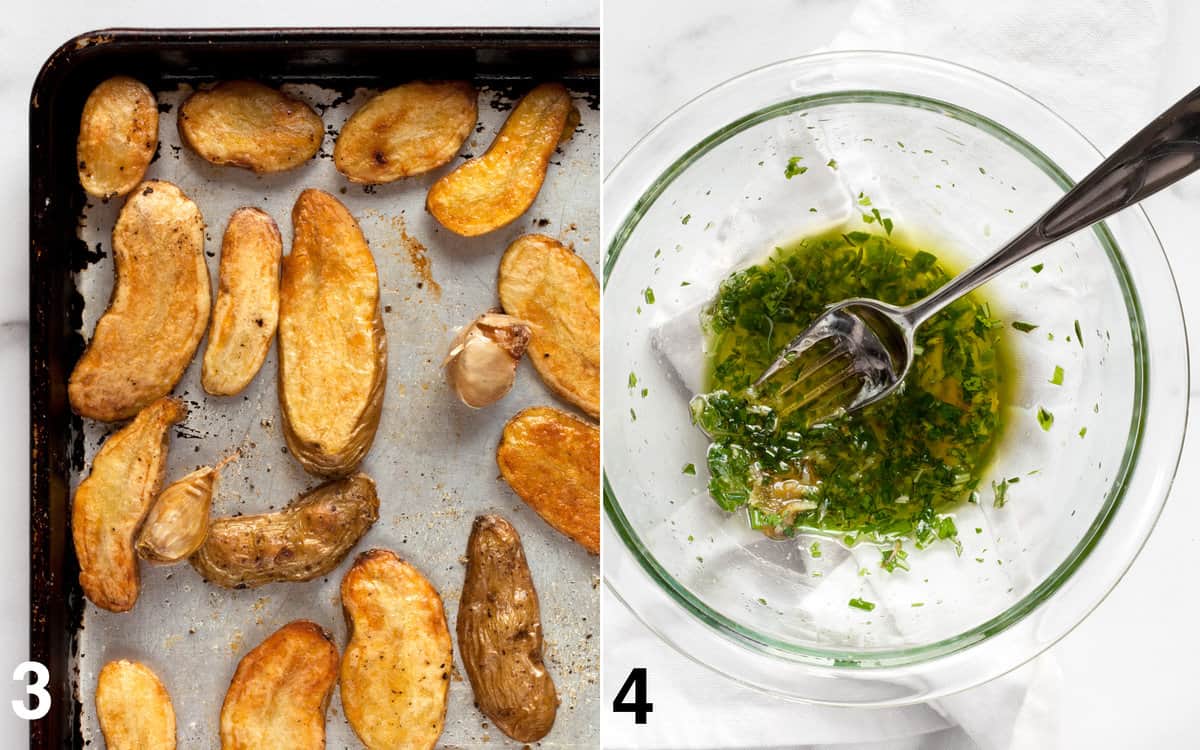 Garlic Herb Roasted Fingerling Potatoes - Last Ingredient