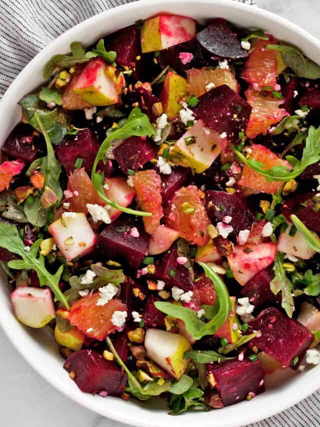 Roasted Beet Salad with Oranges - Last Ingredient