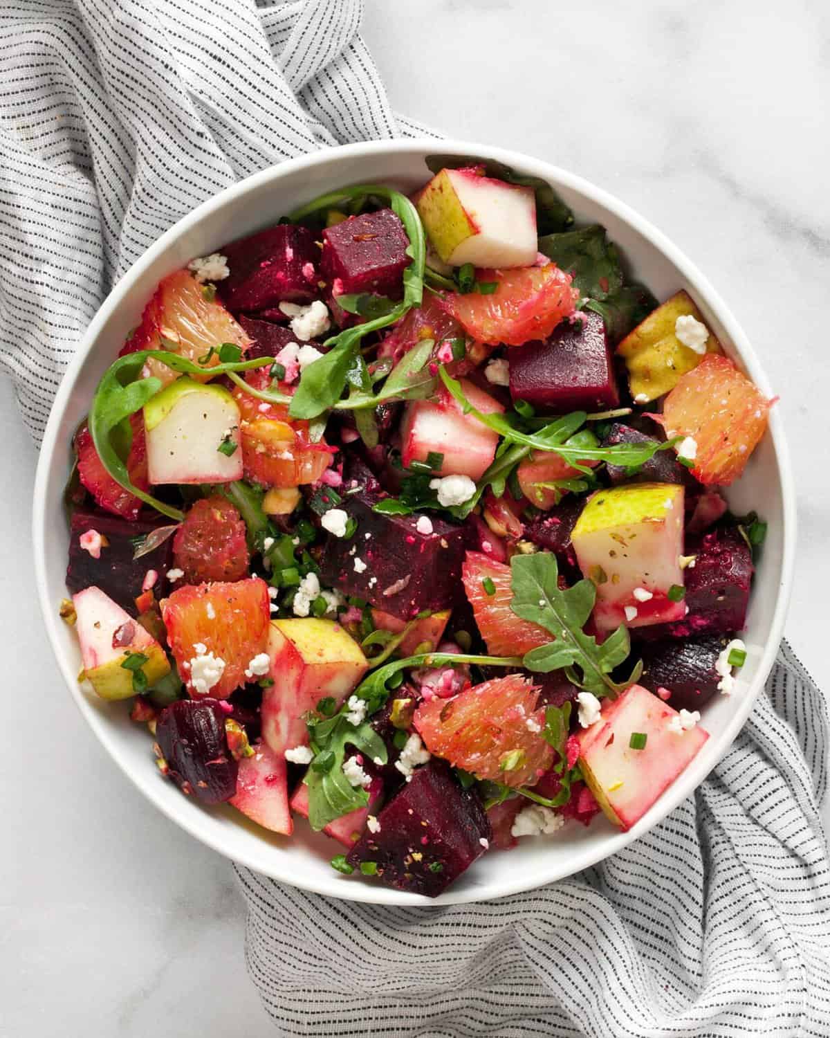 Roasted Beet Salad with Oranges and Pears | Last Ingredient