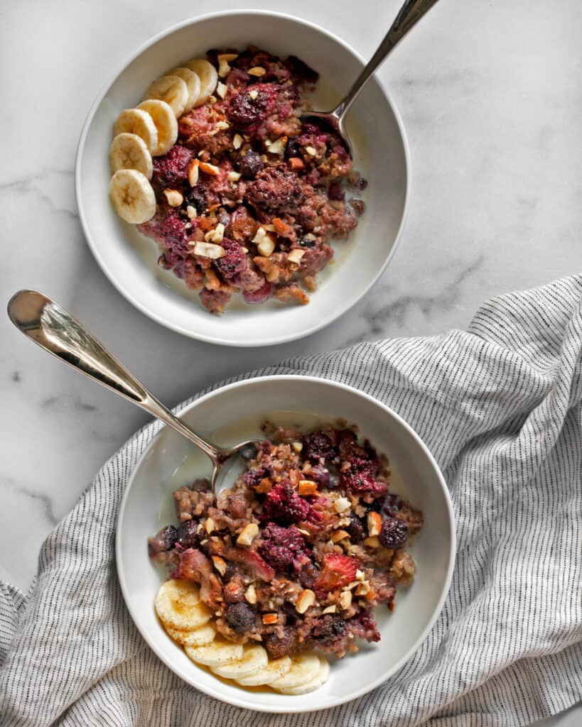 Berry Baked Steel-Cut Oatmeal (Vegan) - Last Ingredient