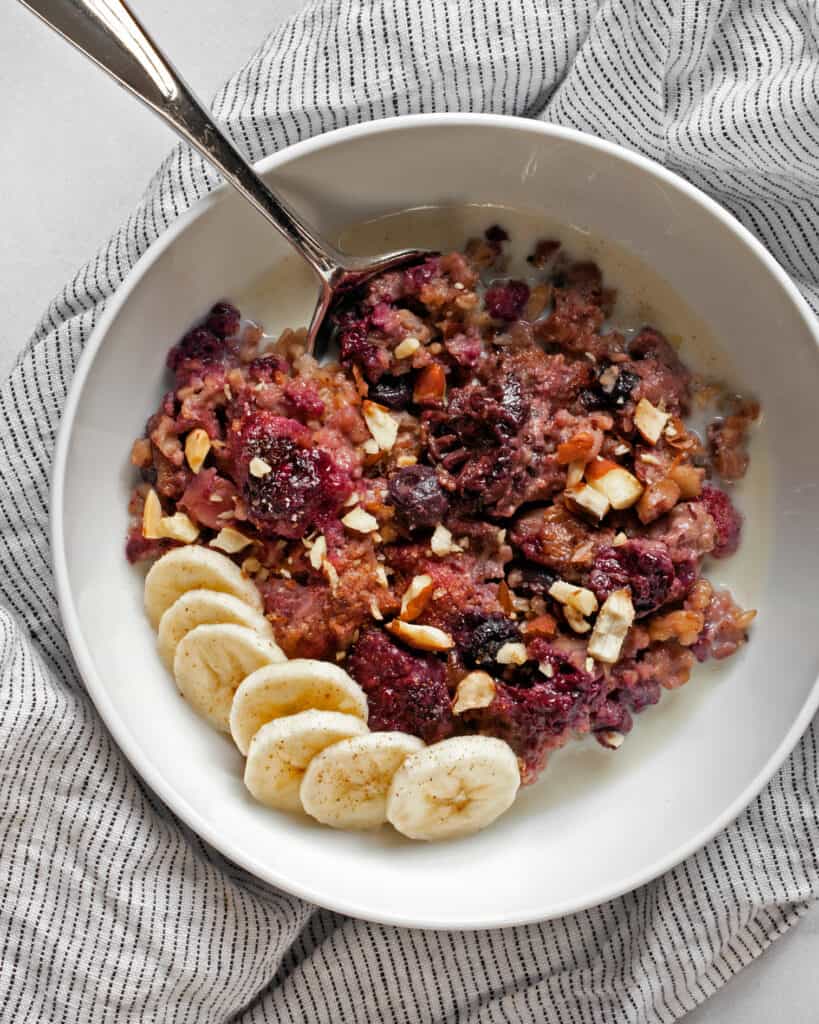 Berry Baked Steel-Cut Oatmeal (Vegan) - Last Ingredient