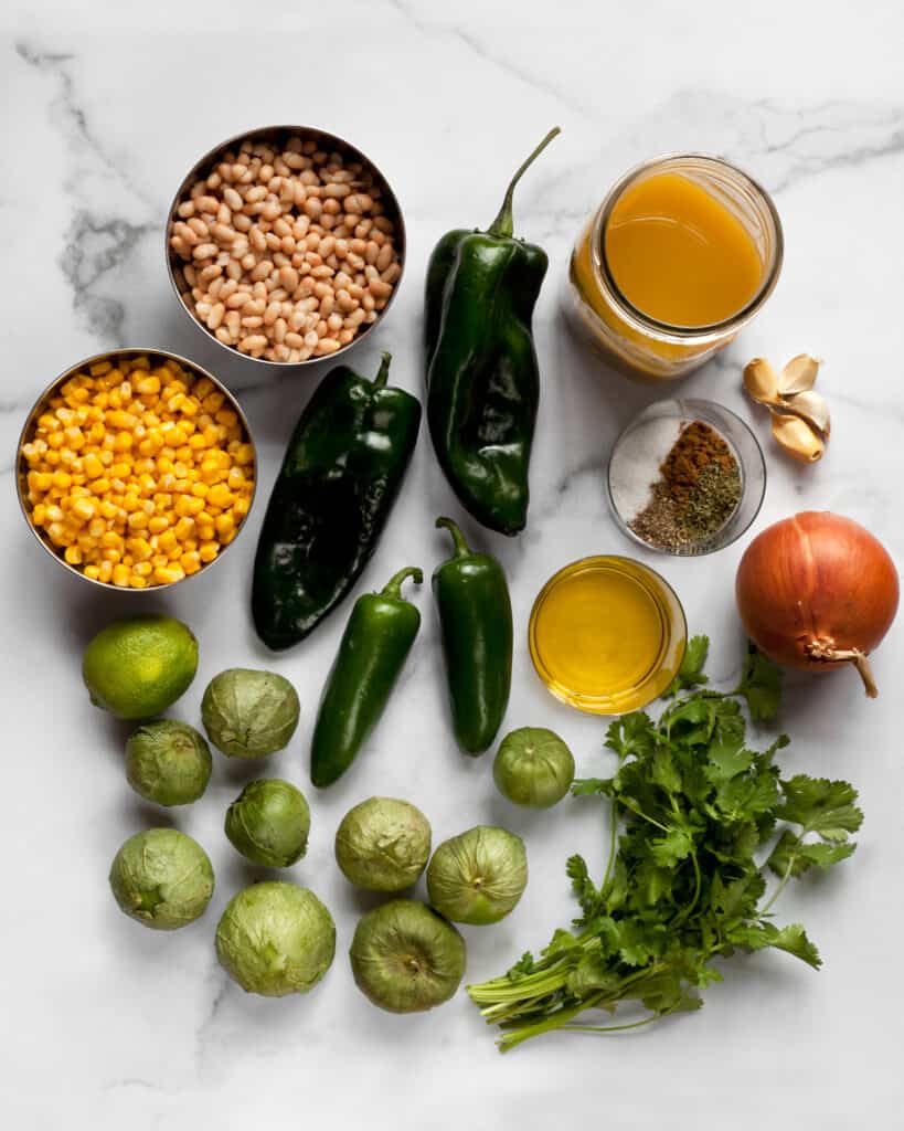 Chile Verde with White Beans & Corn | Last Ingredient