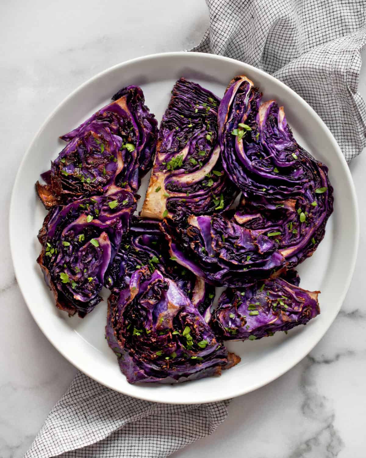 Roasted Red Cabbage - Last Ingredient