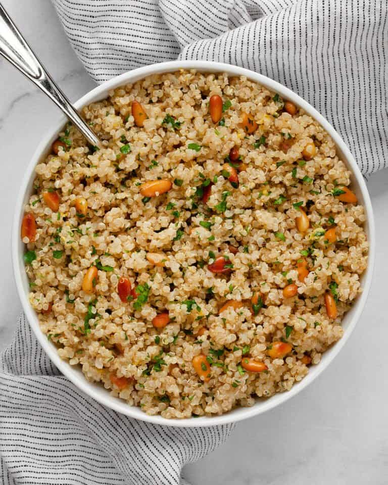 Herby Lemon Quinoa - Last Ingredient