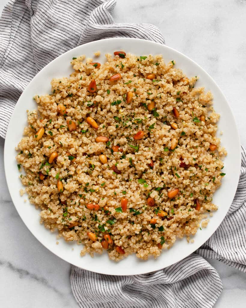 Herby Lemon Quinoa - Last Ingredient