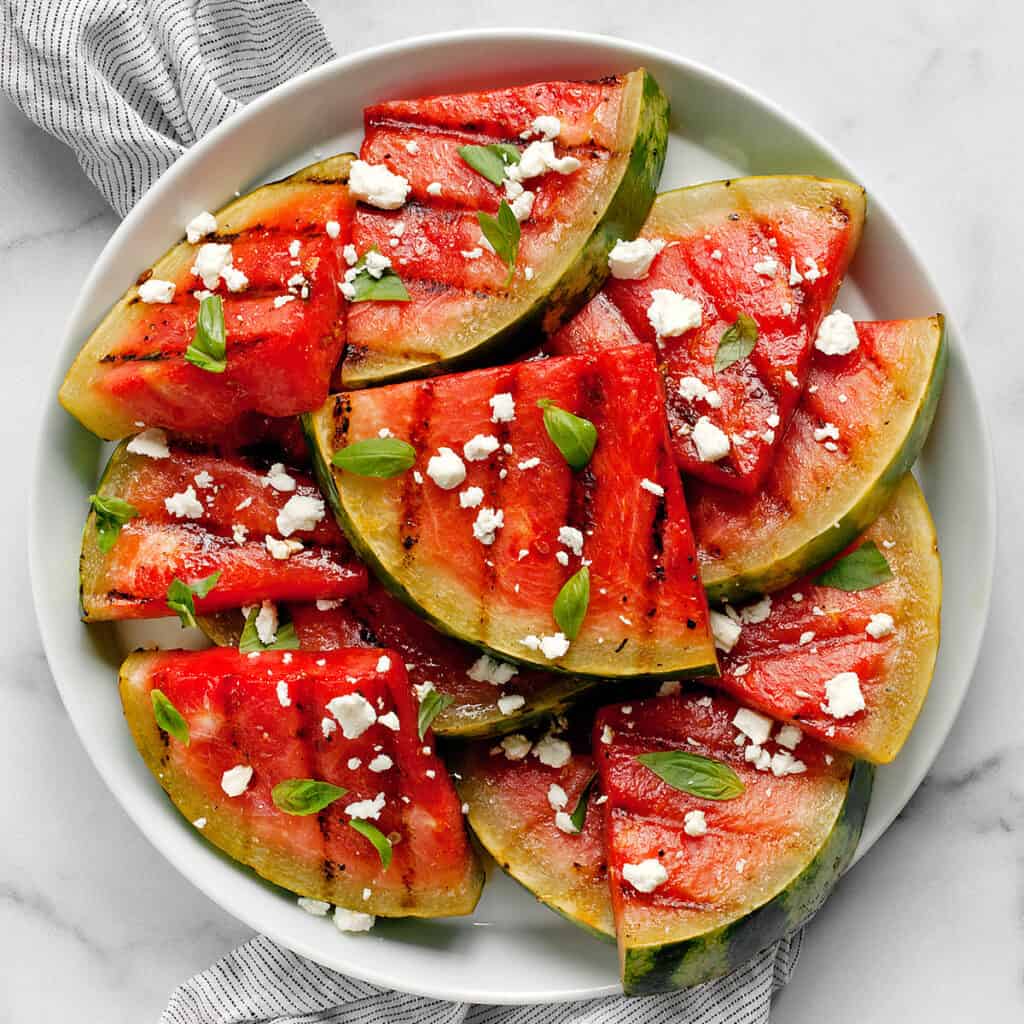 Easy Grilled Watermelon with Feta - Last Ingredient