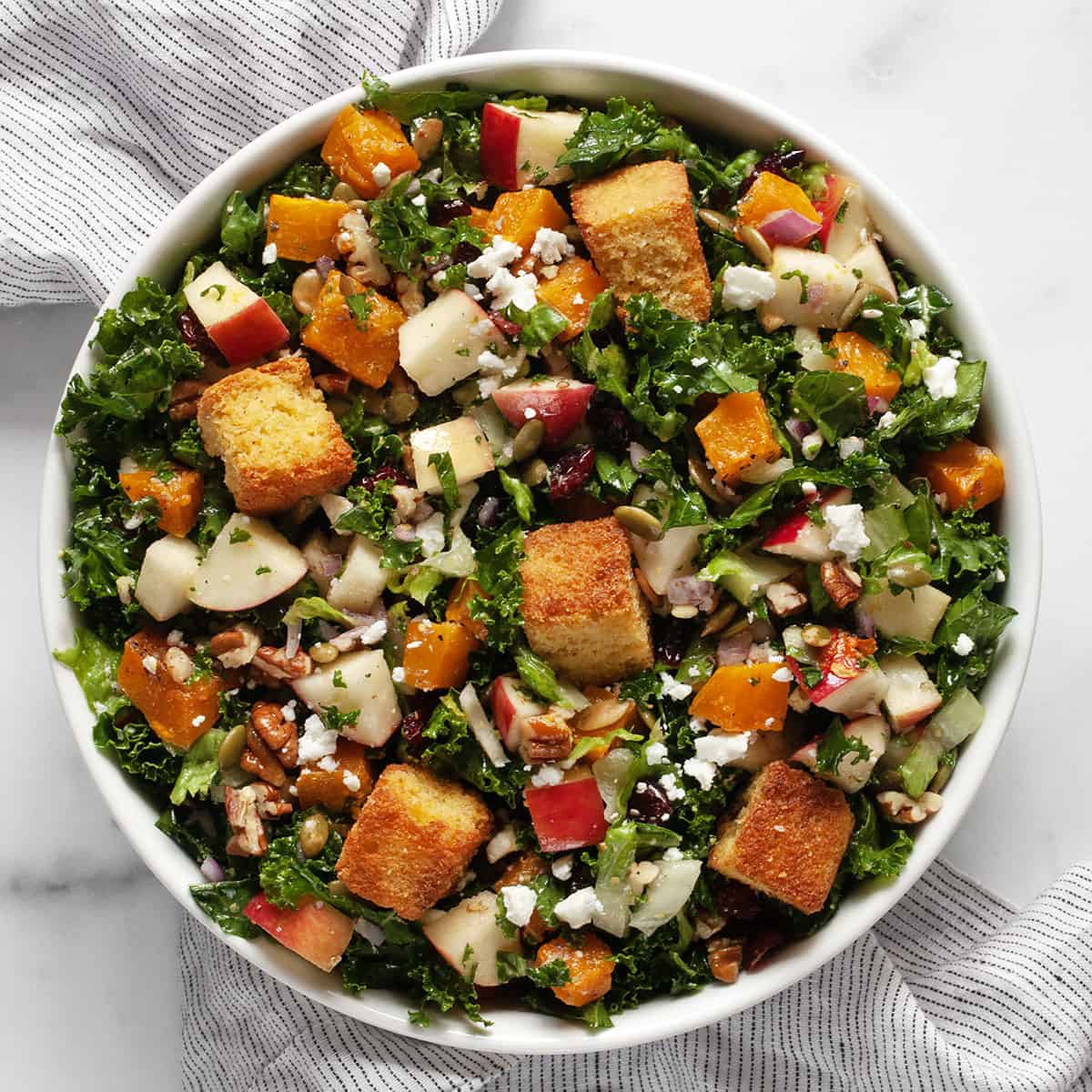 Fall Harvest Salad with Butternut Squash & Apples - Last Ingredient