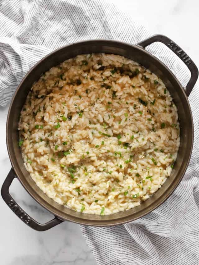 Easy Lemon Risotto - Last Ingredient