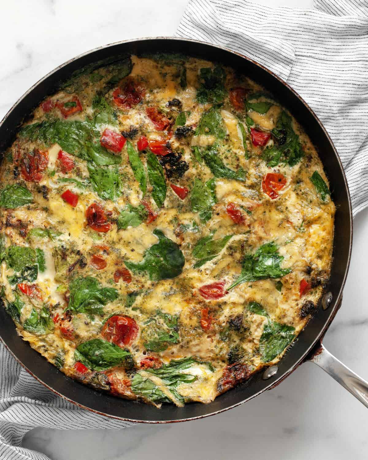Easy Egg White Frittata with Roasted Vegetables - Last Ingredient