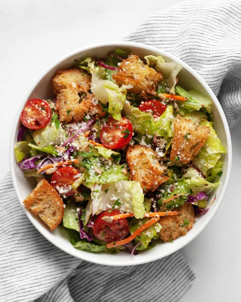 Classic House Salad with Homemade Croutons - Last Ingredient