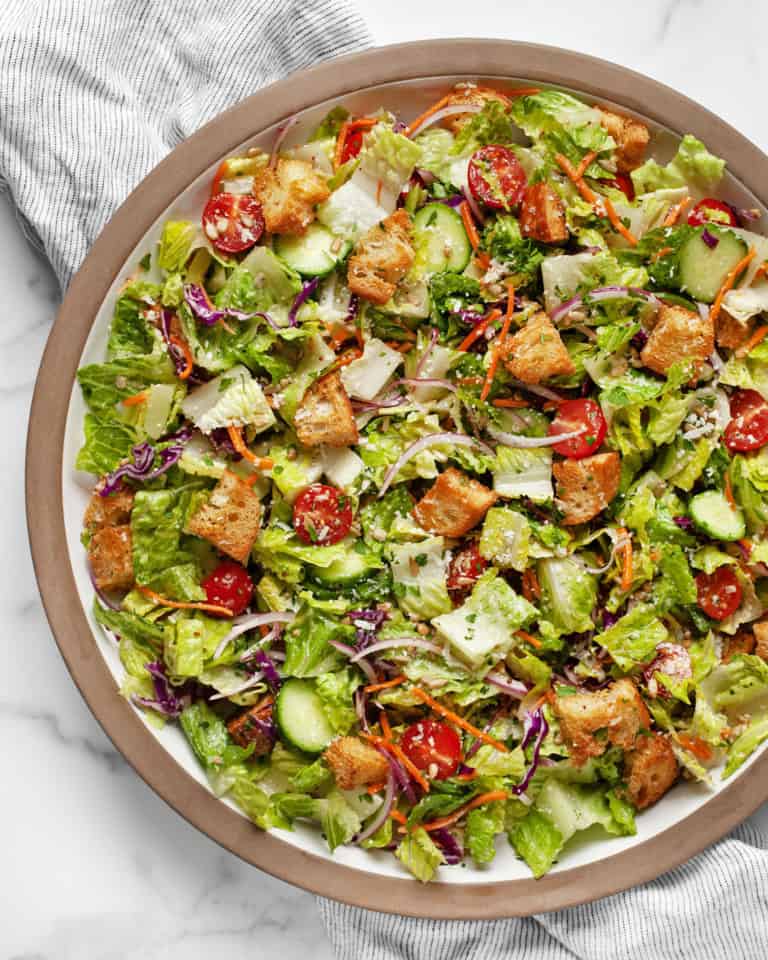 Classic House Salad with Homemade Croutons - Last Ingredient