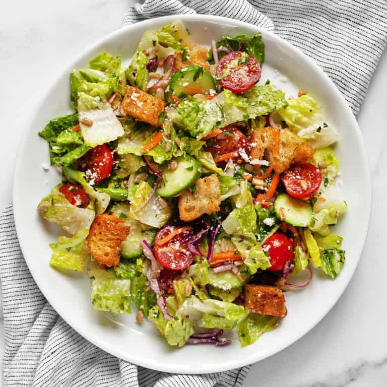 Classic House Salad with Homemade Croutons - Last Ingredient
