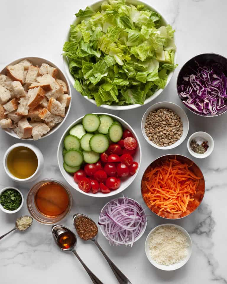 Classic House Salad with Homemade Croutons - Last Ingredient