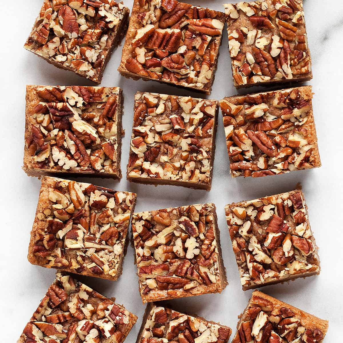 Easy Pecan Cinnamon Squares - Last Ingredient