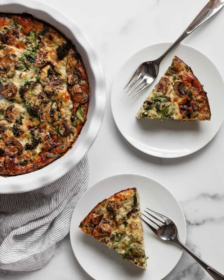 Roasted Vegetable Cottage Cheese Egg Bake - Last Ingredient