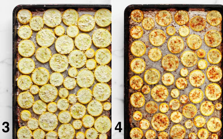 Roasted Yellow Squash with Parmesan and Hot Honey - Last Ingredient